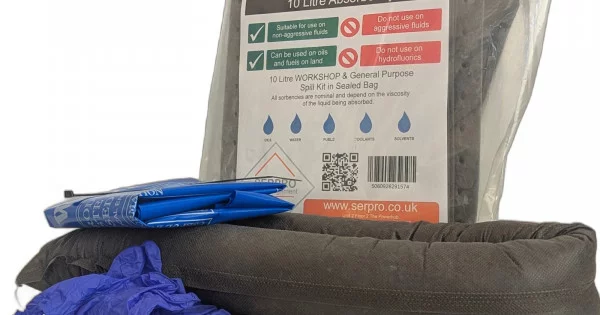 10 Litre Workshop Spill Kit General Purpose | Serpro Ltd